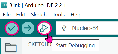 How to program and debug the STM32 using the Ardui ...