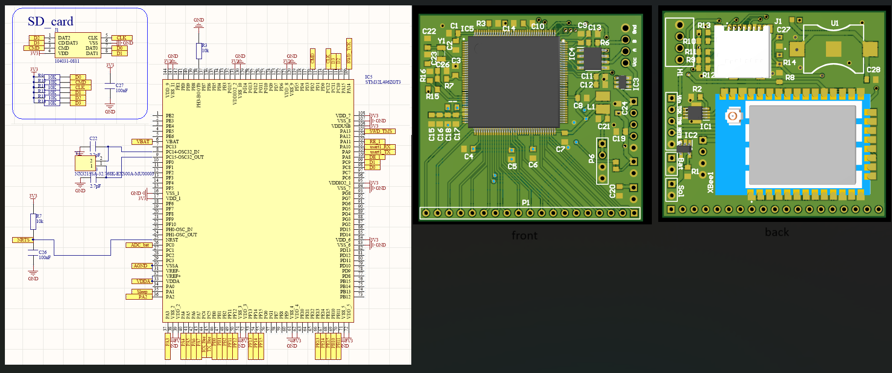SD card doesn't work with stm32L552ZET6 - STMicroelectronics Community