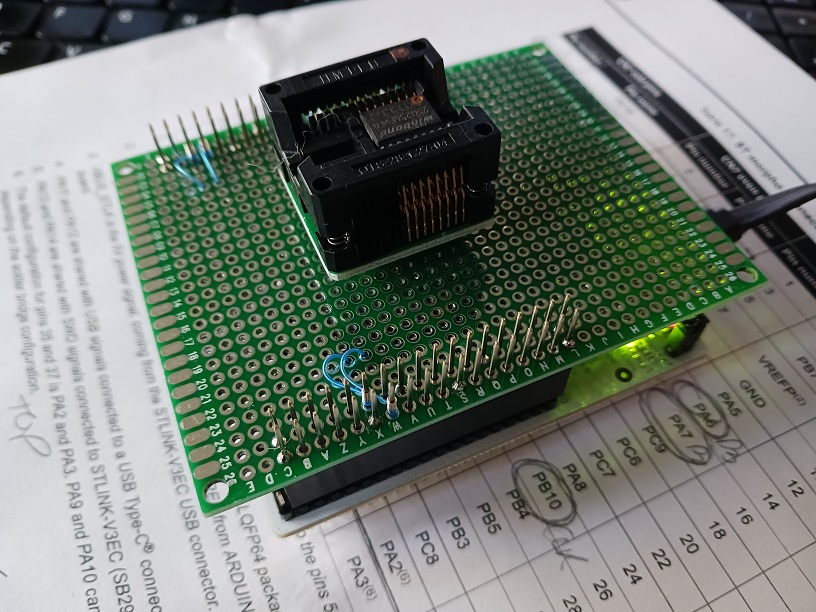 CubeProgrammer error on STM32U545 - STMicroelectronics Community