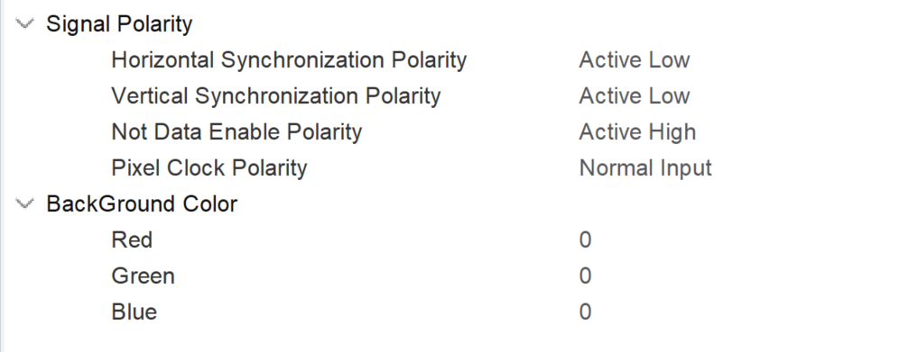 How To Set Up The Ltdc Peripheral To Interface Wit Stmicroelectronics Community