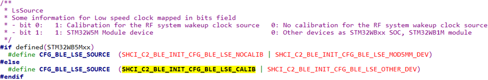 Configuring STM32WB for Bluetooth LE without an LS ...