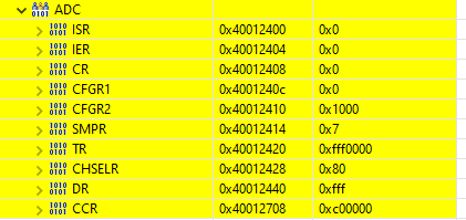 Solved: STM32F030C8T6 ADC using HAL interface not giving e... - STMicroelectronics Community