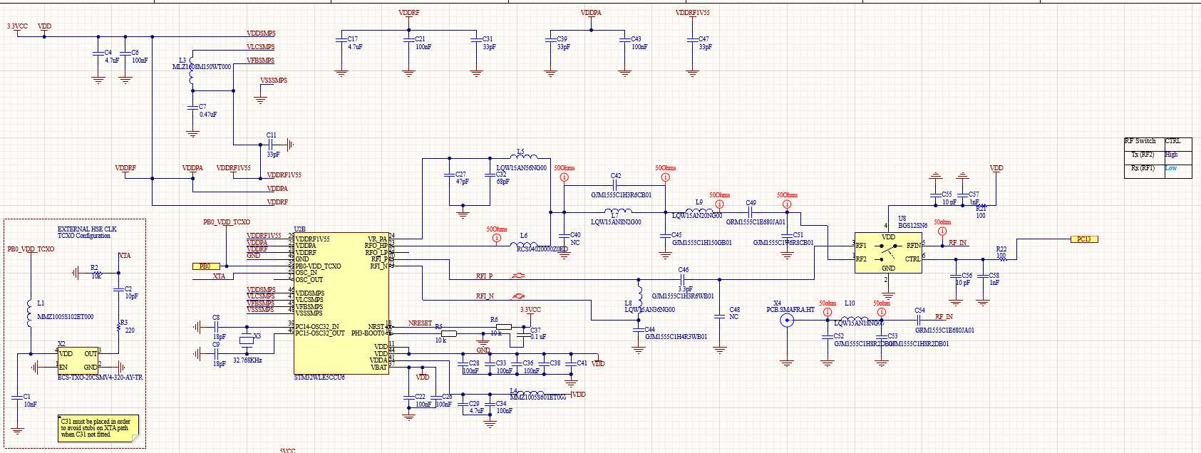 Stm32wle5 Doesnt Work Subghz Module On Custom Boa