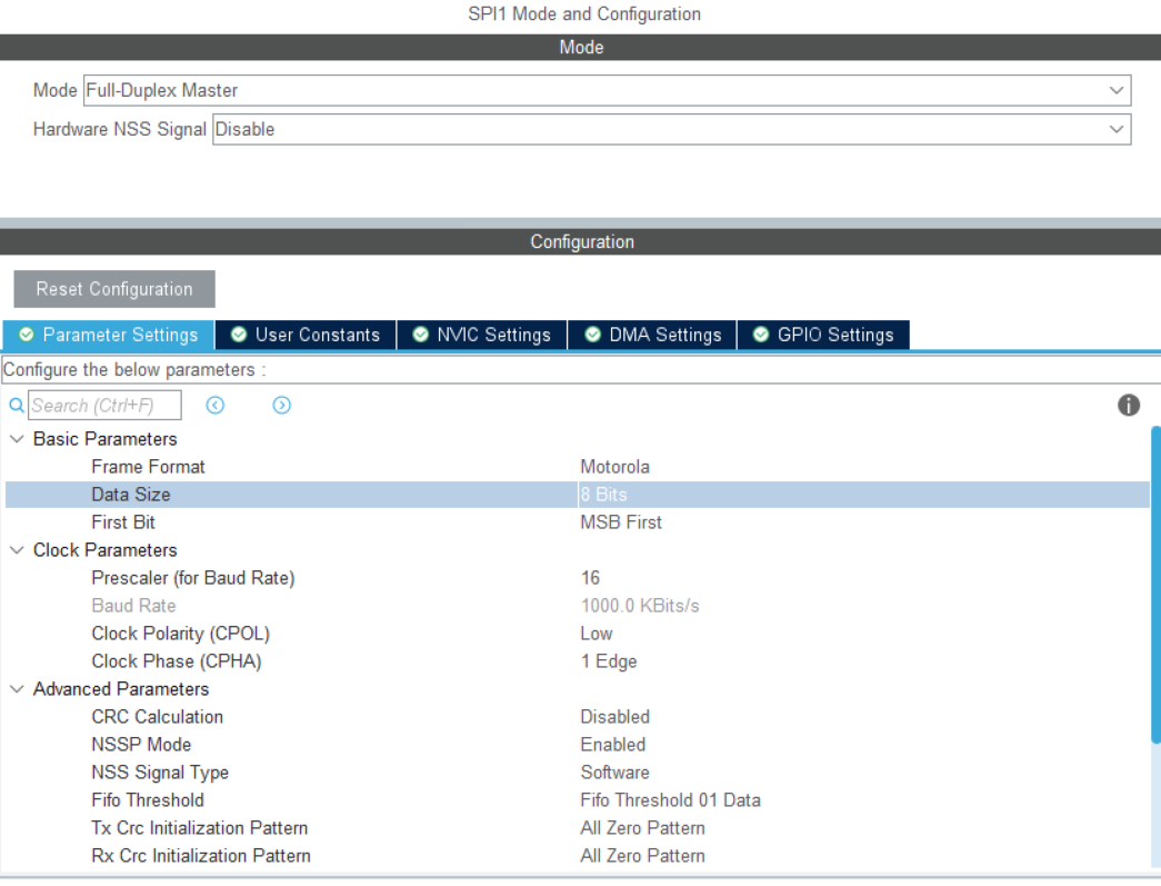 Solved H743zit6 Abnormal Data Reception Using Spidma Mod Stmicroelectronics Community