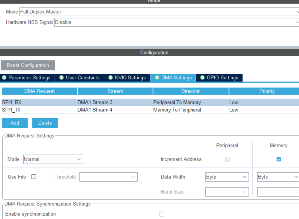 Solved H743zit6 Abnormal Data Reception Using Spidma Mod Stmicroelectronics Community
