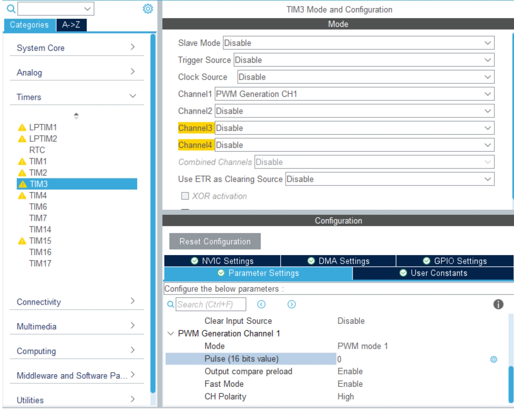 Problem with timer interrupt - STMicroelectronics Community