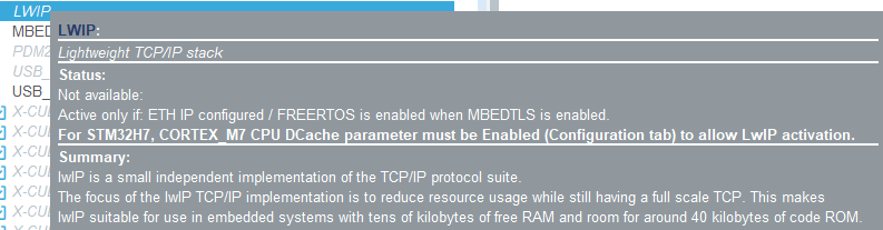 Solved: Enable LWIP without ETH IP in CubeMX - STMicroelectronics Community