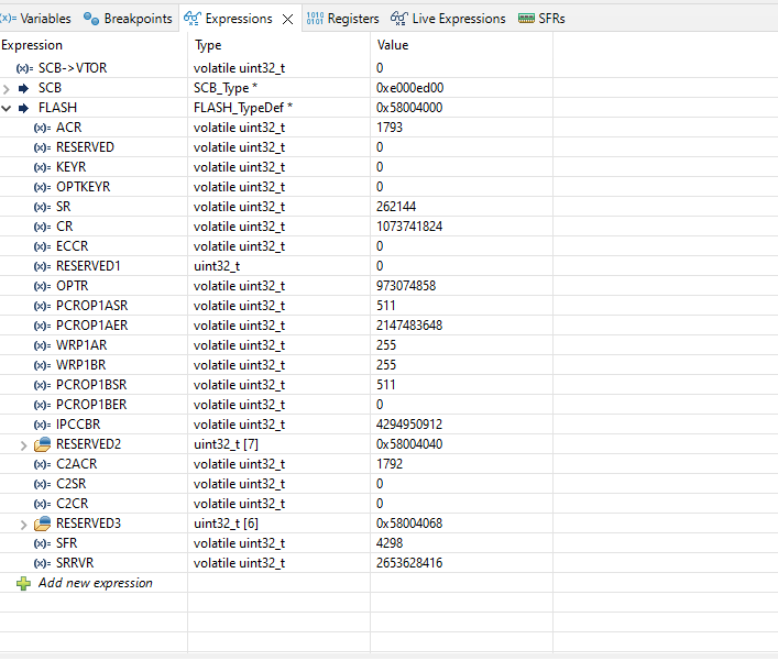 STM32WB55 : EE_WriteVariable8bits returns EEPROM_W... - STMicroelectronics Community