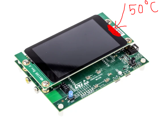 STM32f4769I Display is not working - STMicroelectronics Community