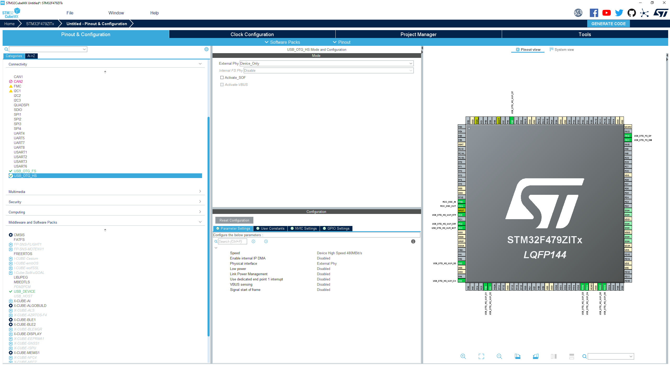 Solved: How to create a STM32F4 USB Composite Device (CDC+... - STMicroelectronics Community