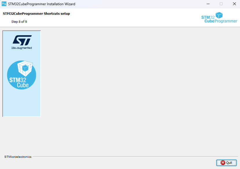 Stm32cubeprogrammer Installation Does Not Finished Stmicroelectronics Community
