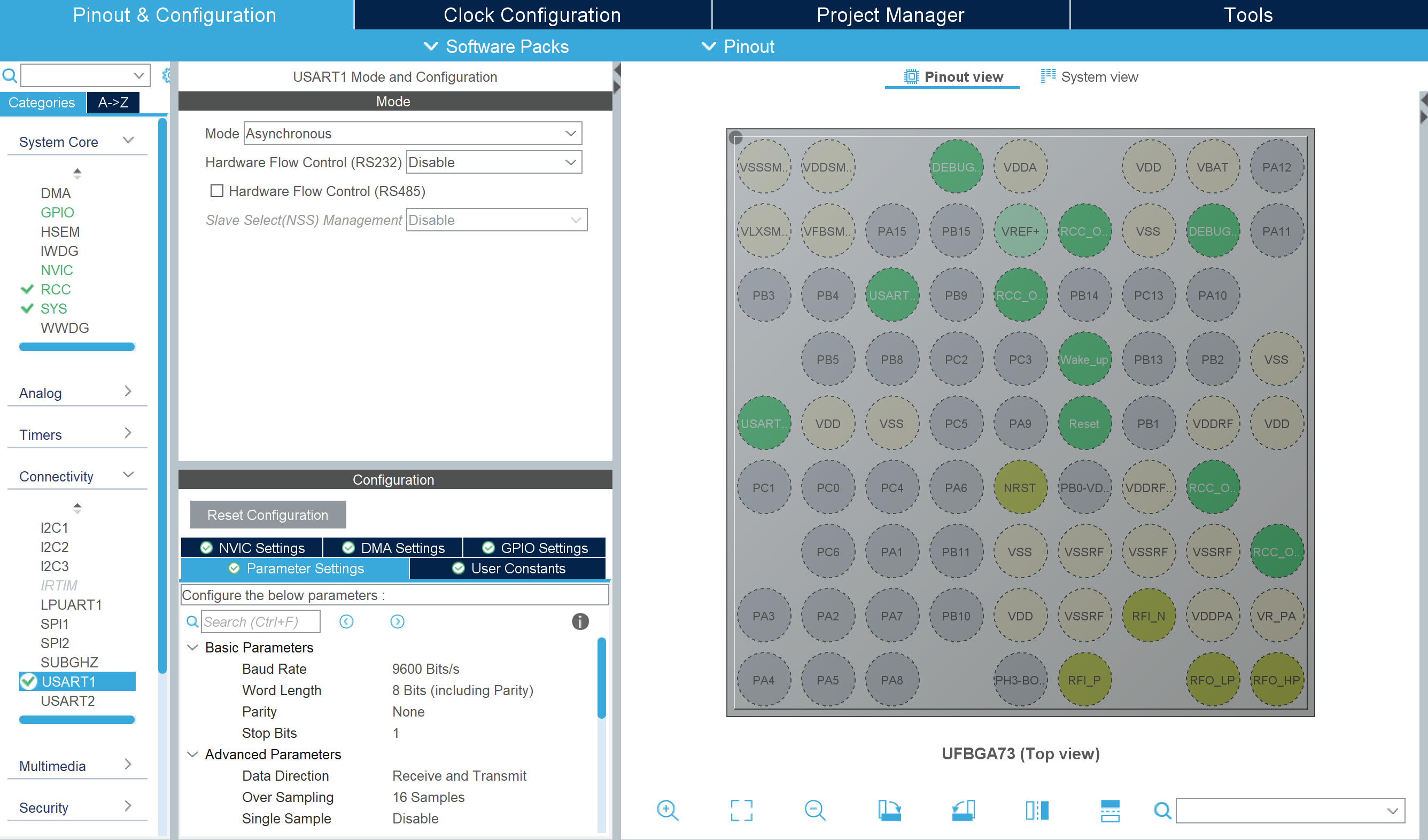 How to connect Quectel L89H module to STM32WL55JC1 ...