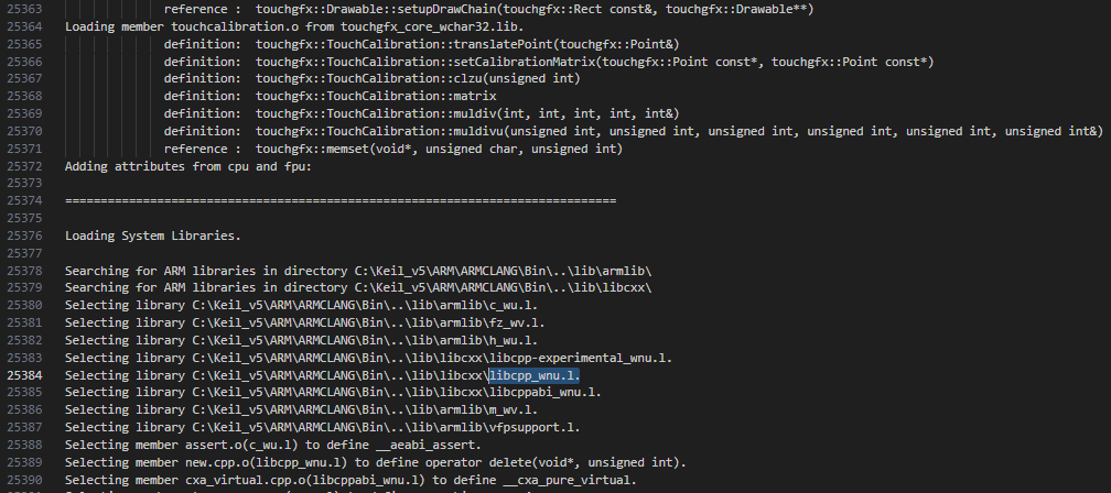 Solved: TouchGFX 4.21.4 Library and Exceptions - STMicroelectronics Community