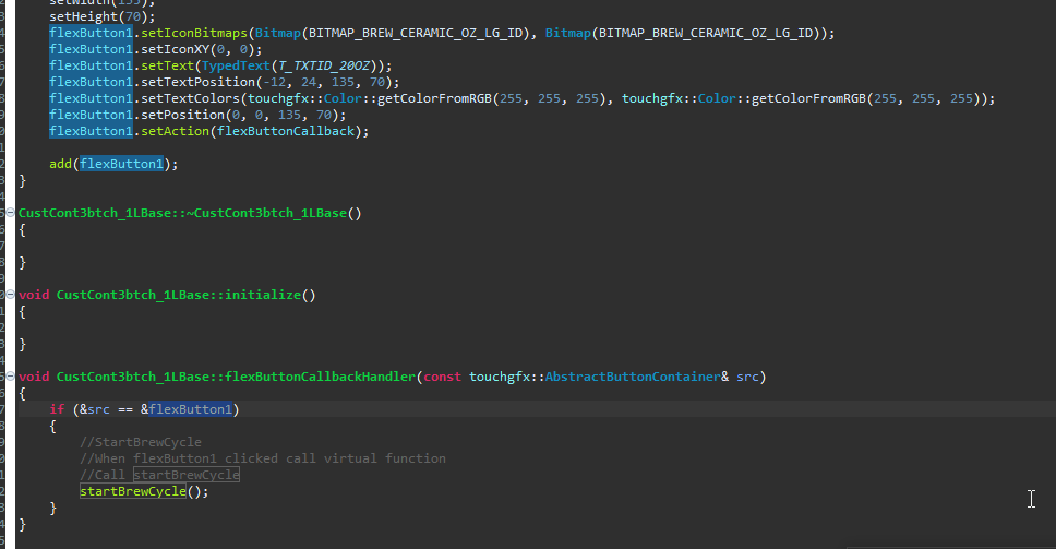 Solved: How do I trigger a new virtual function when a tou ...