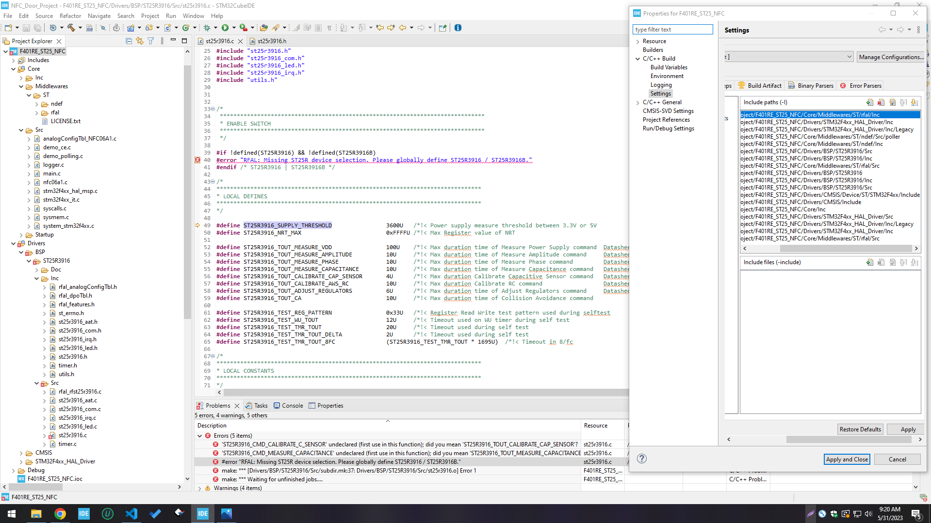 Solved: How to run X-NUCLEO-NFC06A1 with NUCLEO-F401RE ...