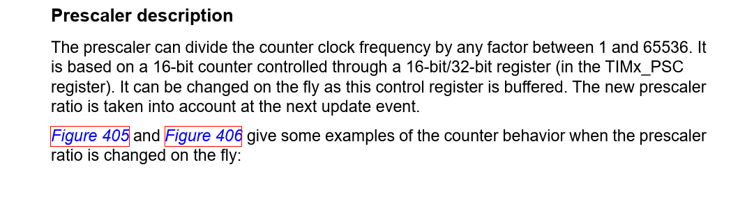 Solved: How to set the Prescaler register? - STMicroelectronics Community