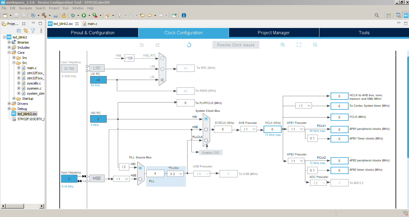 Solved: why my hal delay function working weird? - STMicroelectronics Community