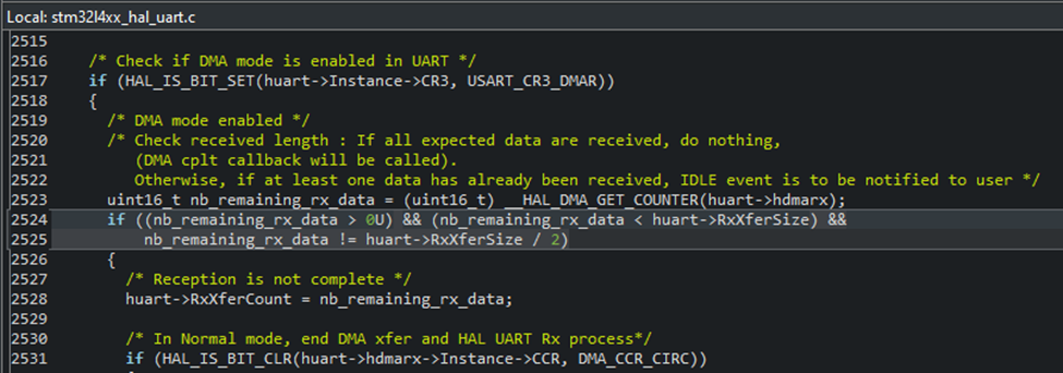 UART interrupt handler callback is called twice, i ... UART interrupt handler callback is called twice, i ...