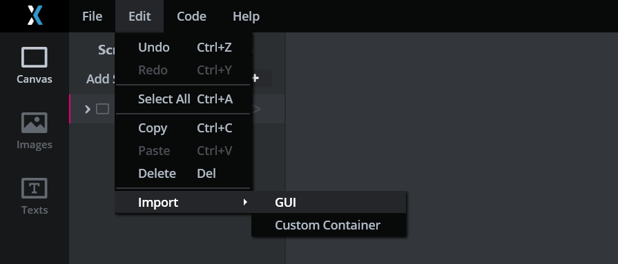 Ho to import GUI from Designer V4.18.1 to V4.21.3 - STMicroelectronics ...