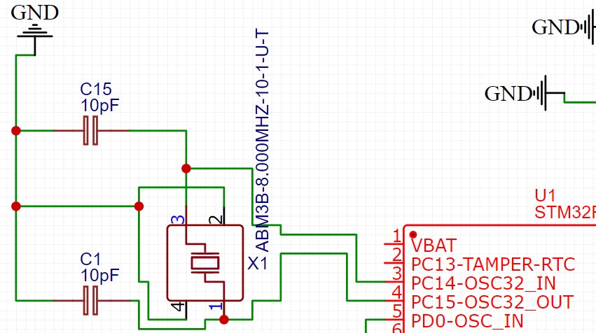 Solved: External crystal on STM32F303CCT6 - STMicroelectronics Community