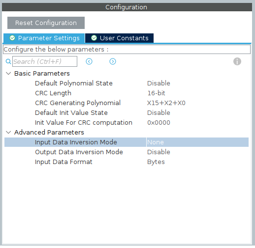 Solved: CRC-16-IBM using HAL APIs - STMicroelectronics Community