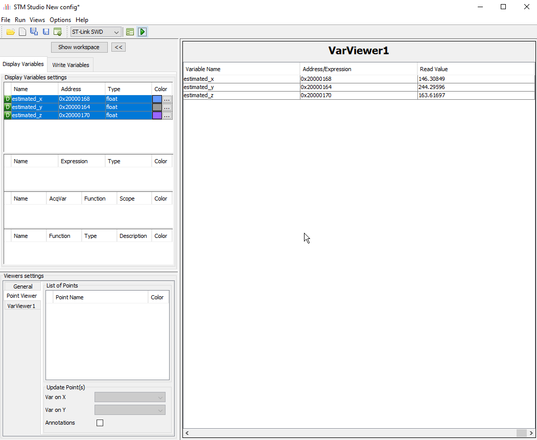 How Can I Convert This Variables Into Csv File Stmicroelectronics Community