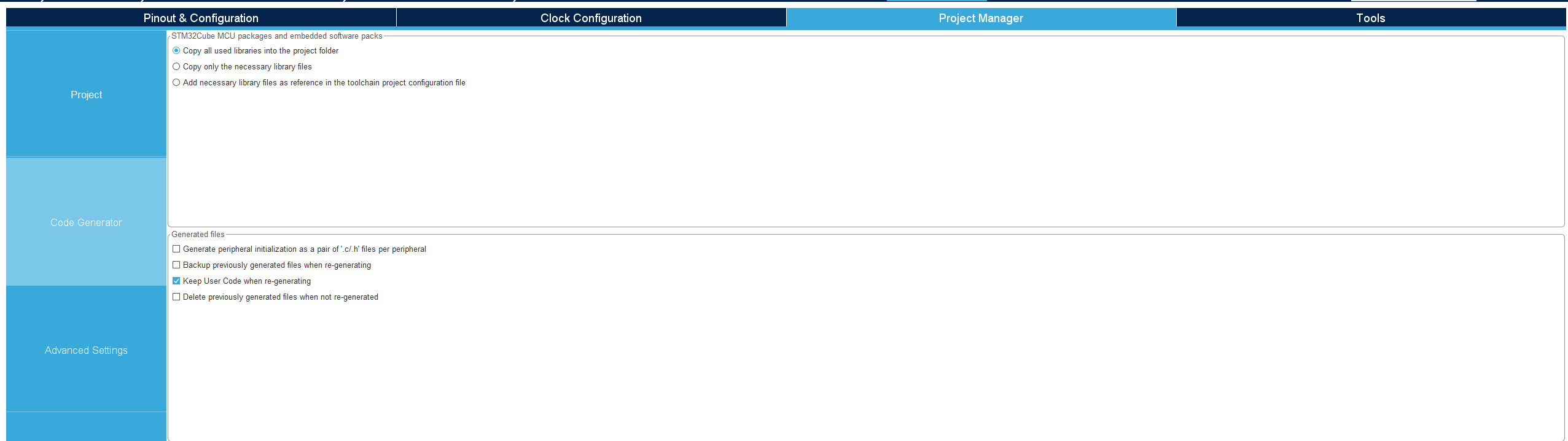 Solved Facing Issue In Project Creation Through Stm32cube Stmicroelectronics Community