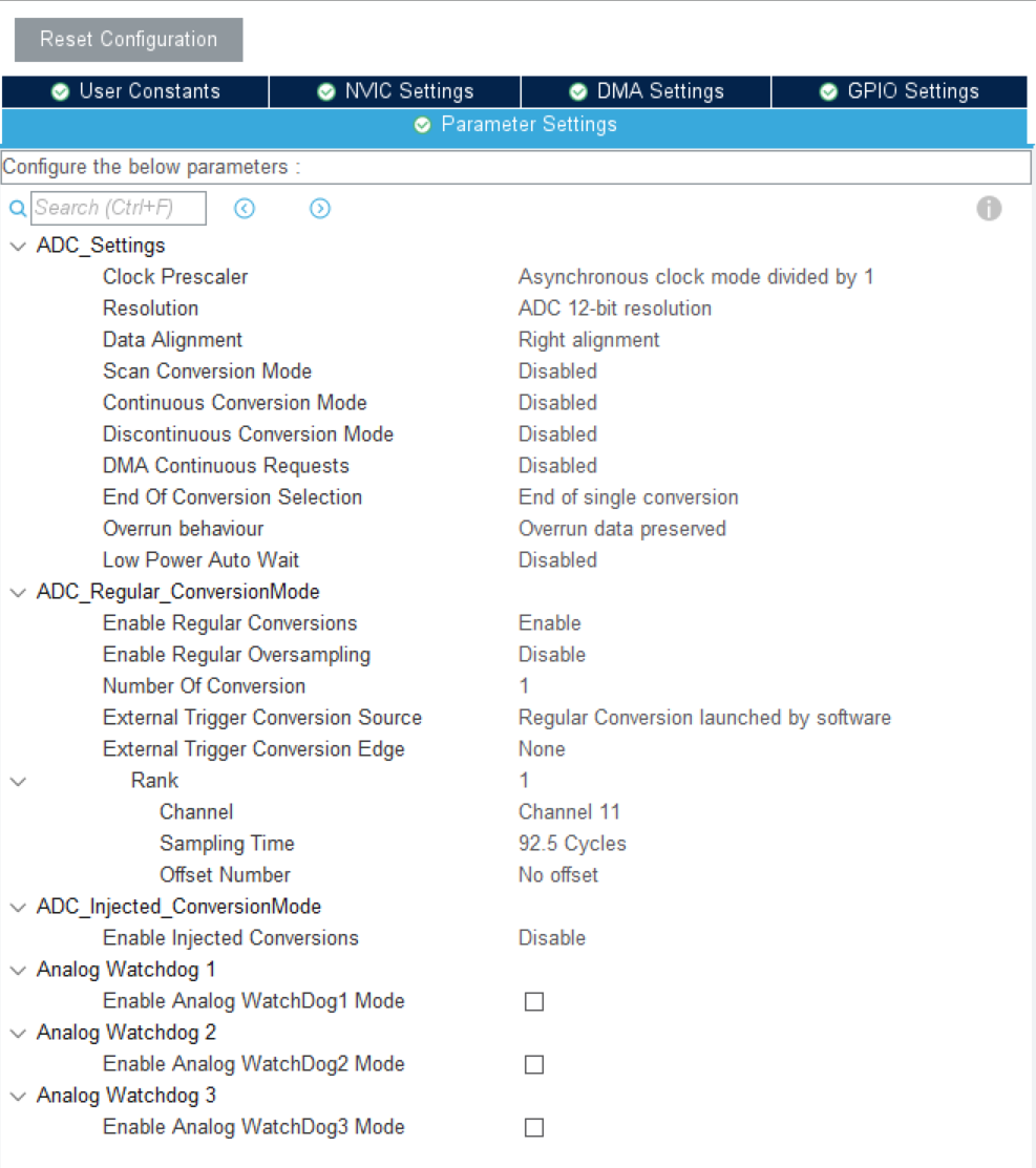 Solved: STML433 ADC1 coexist with other GPIO - STMicroelectronics Community