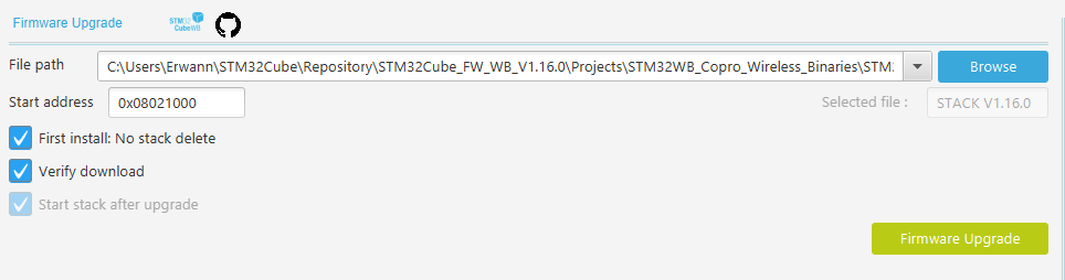 Need Help With Stm32wb15cc Stack Issue In Ble Adve Stmicroelectronics Community