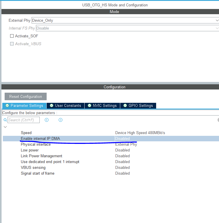 Stm32f723 Problem Usb With Dma In Vcp Mode Stmicroelectronics Community 
