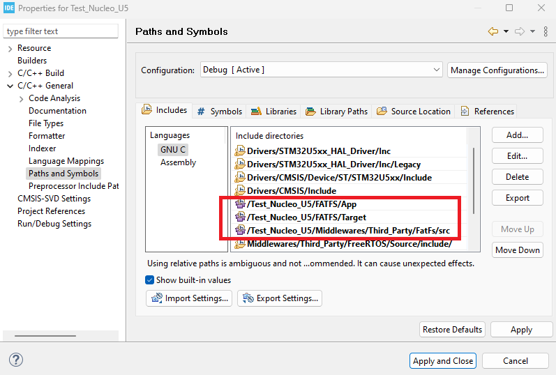 Solved Stm32u5 File System With Freertos Stmicroelectronics Community 
