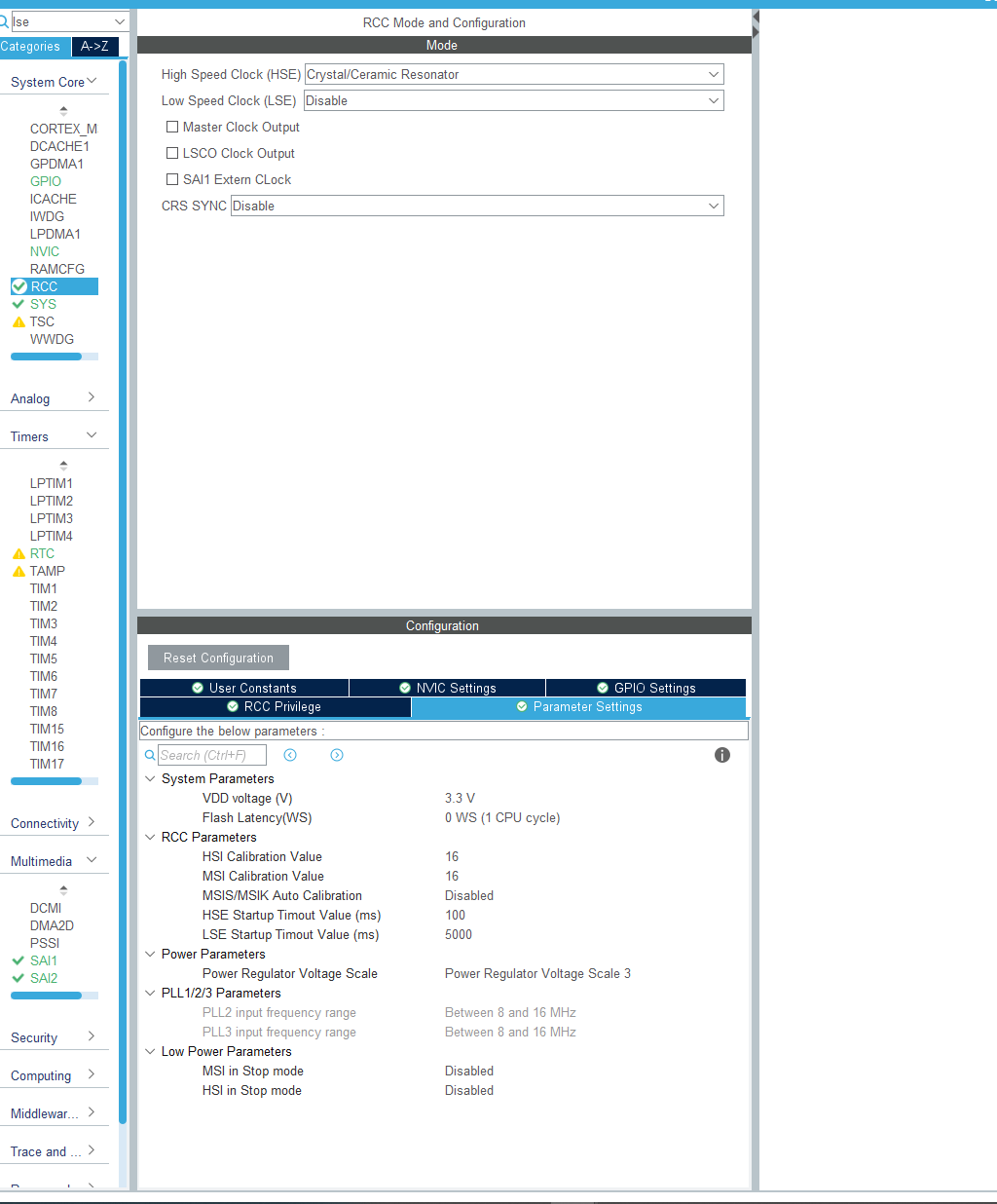 Solved Stm32cubemx Doesn T Appear To Be Setting Csson Bit Stmicroelectronics Community