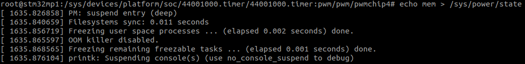 pwm2 prevents system to go in suspend mode - STMicroelectronics Community
