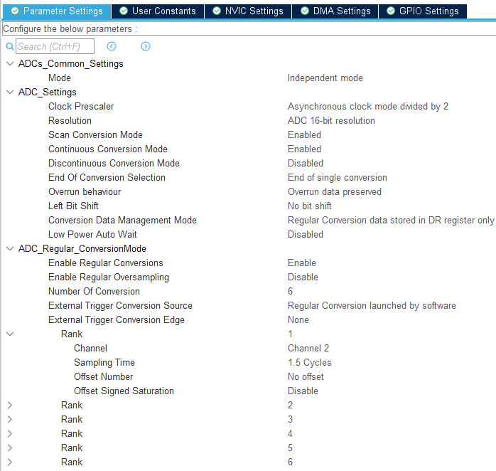 Multi-channel ADC reading in continuous mode. - STMicroelectronics Community