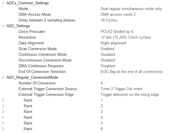 Missing or unaligned sample in buffer when using A... - STMicroelectronics Community