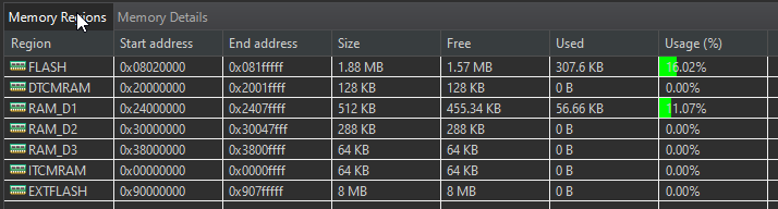 Solved: How to configure project to use external flash vs ... Solved: How to configure project to use external flash vs ...
