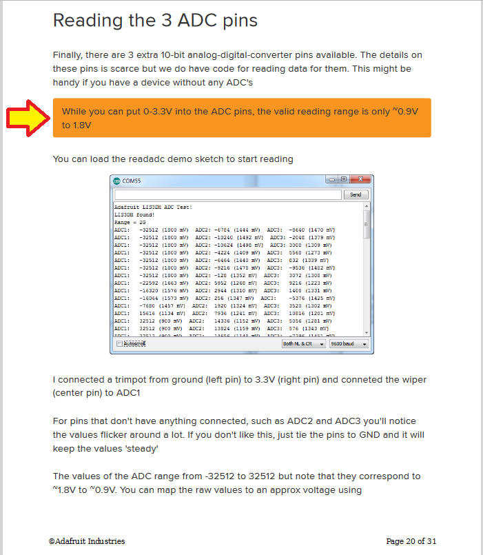 LIS3DH Auxiliary ADC using STM8 is giving constant... - STMicroelectronics Community