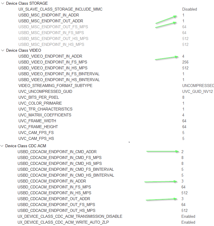 Nucleo STM32H7A3, AzureRTOS_H7, USBX CDC_ACM gener ...