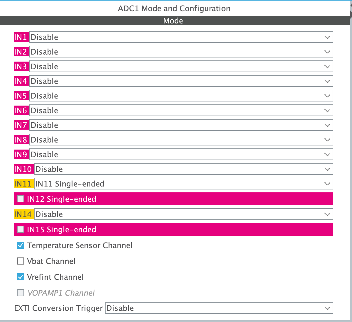 Solved: STM32G474RE Internal temperature sensor returning ... - STMicroelectronics Community
