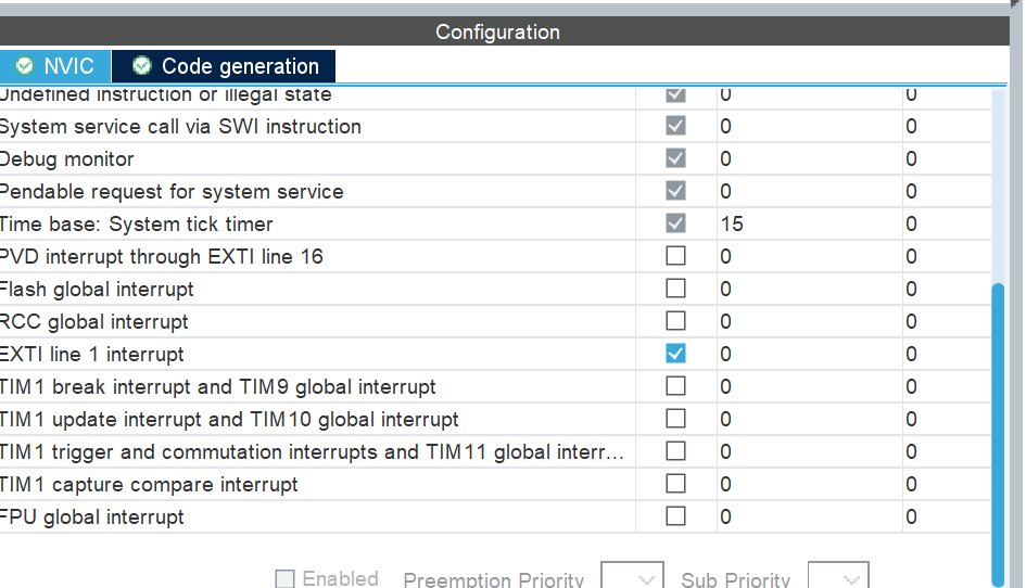 Solved Interrupt Not Triggered On Exti1 Stmicroelectronics Community 0233