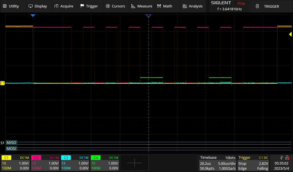 Solved: Runt Pulse Issue on SPI MOSI - STMicroelectronics Community
