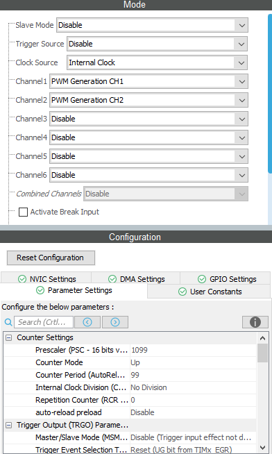 Pwm Signal Randomly Dropping Stmicroelectronics Community
