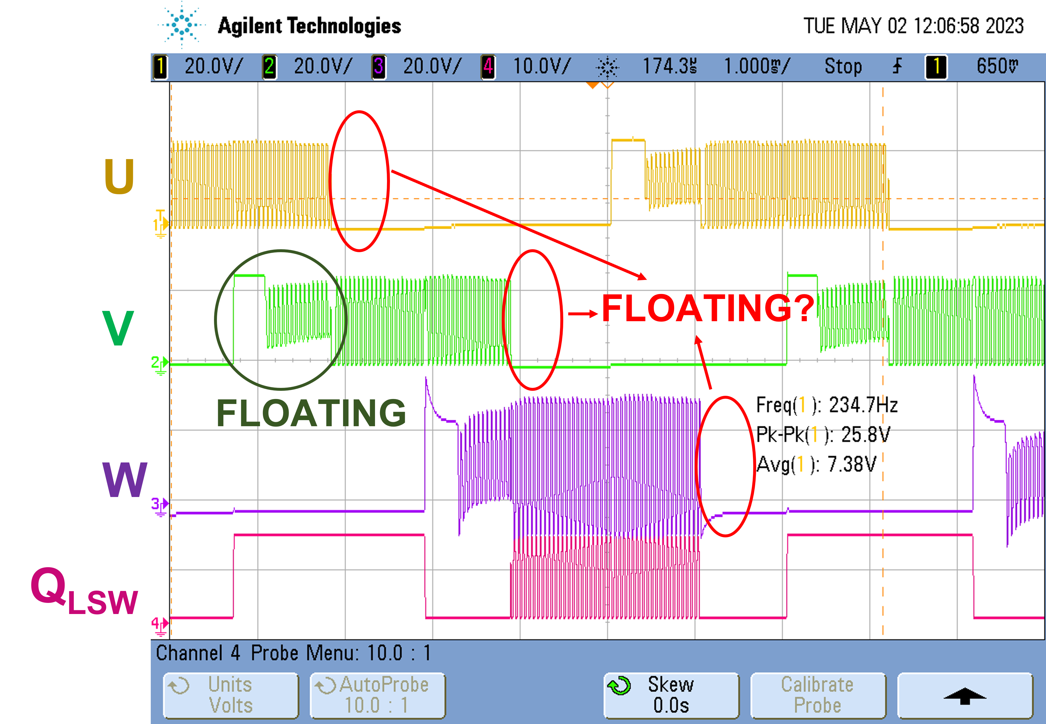 Bldc Switching Sequence From Pwm To Gnd Stmicroelectronics Community