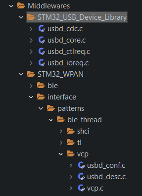 STM32WB USB VCP Driver not working? - STMicroelectronics Community