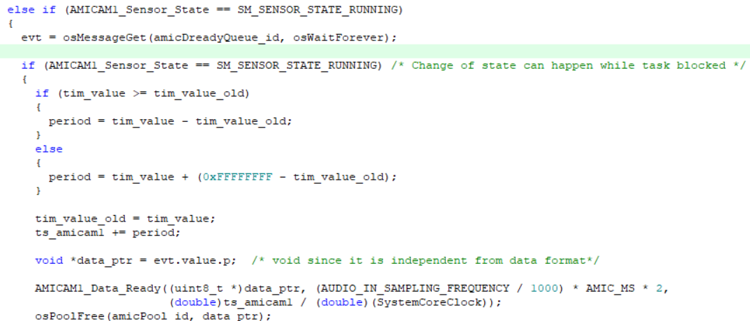 How to add simulation adc data in the AMICAM1\Ultr... - STMicroelectronics Community
