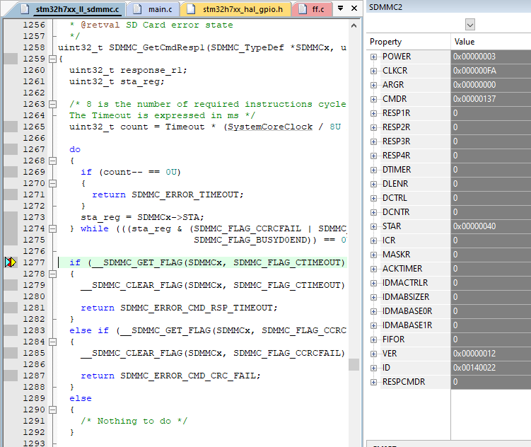 Sd Card Project Stmicroelectronics Community