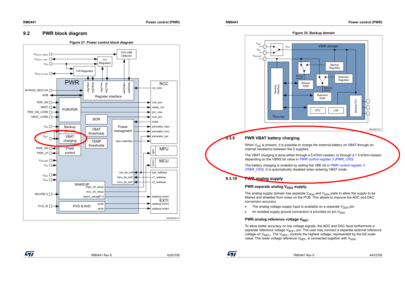 Solved Does Stm32mp15x Support Vbat Battery Charging Stmicroelectronics Community
