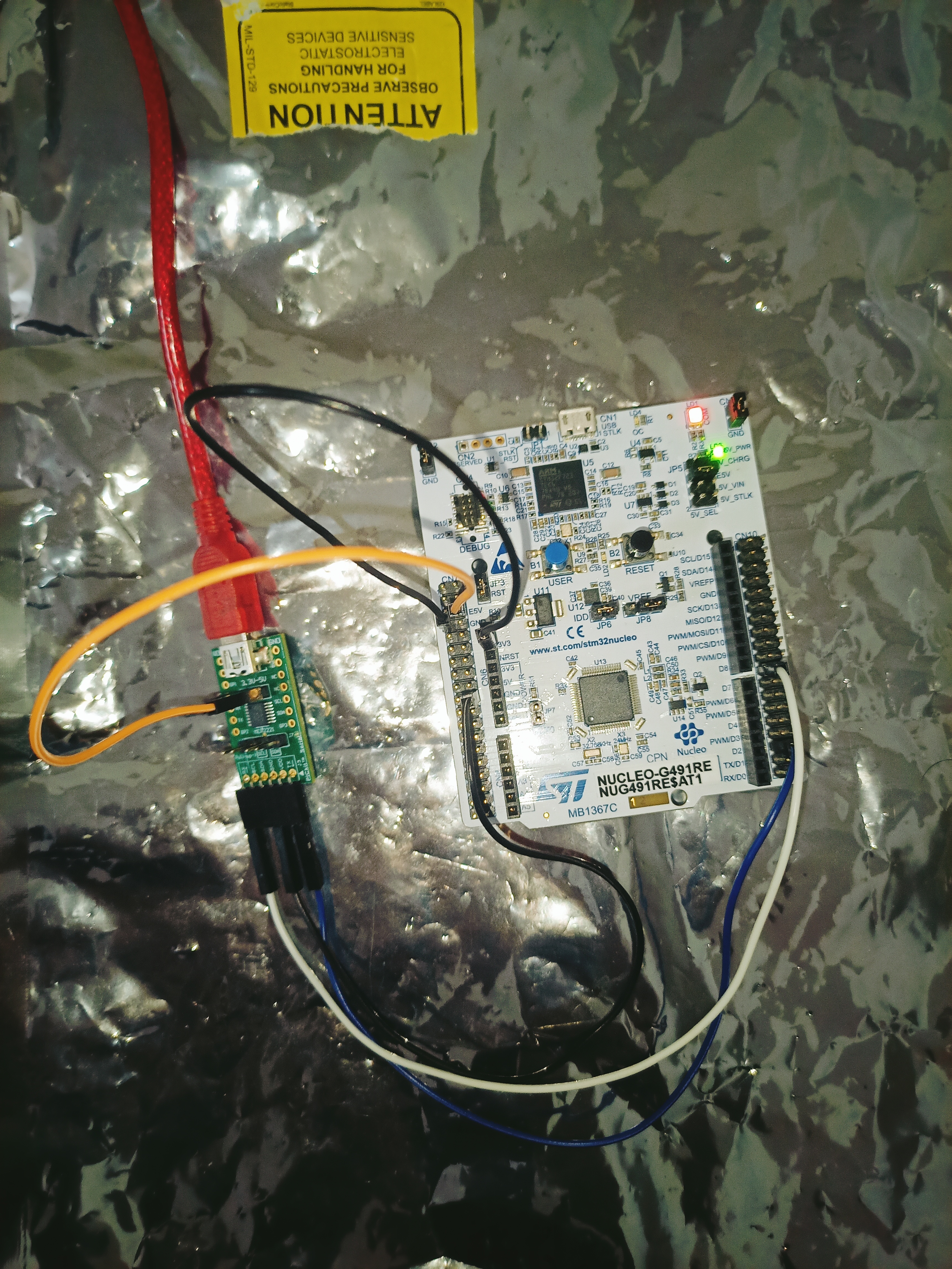 Flashing firmware using System Bootloader and STM3... - STMicroelectronics Community