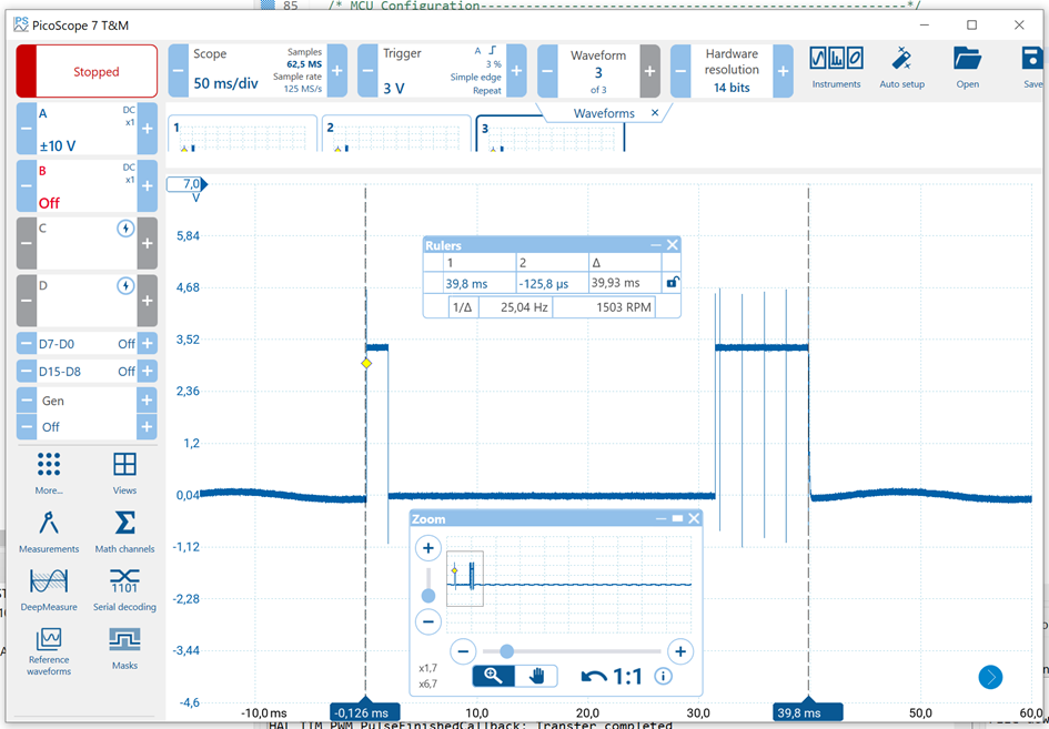 Solved Pwm Dma Stops After 2 Pulses When Preload Is Disab Stmicroelectronics Community