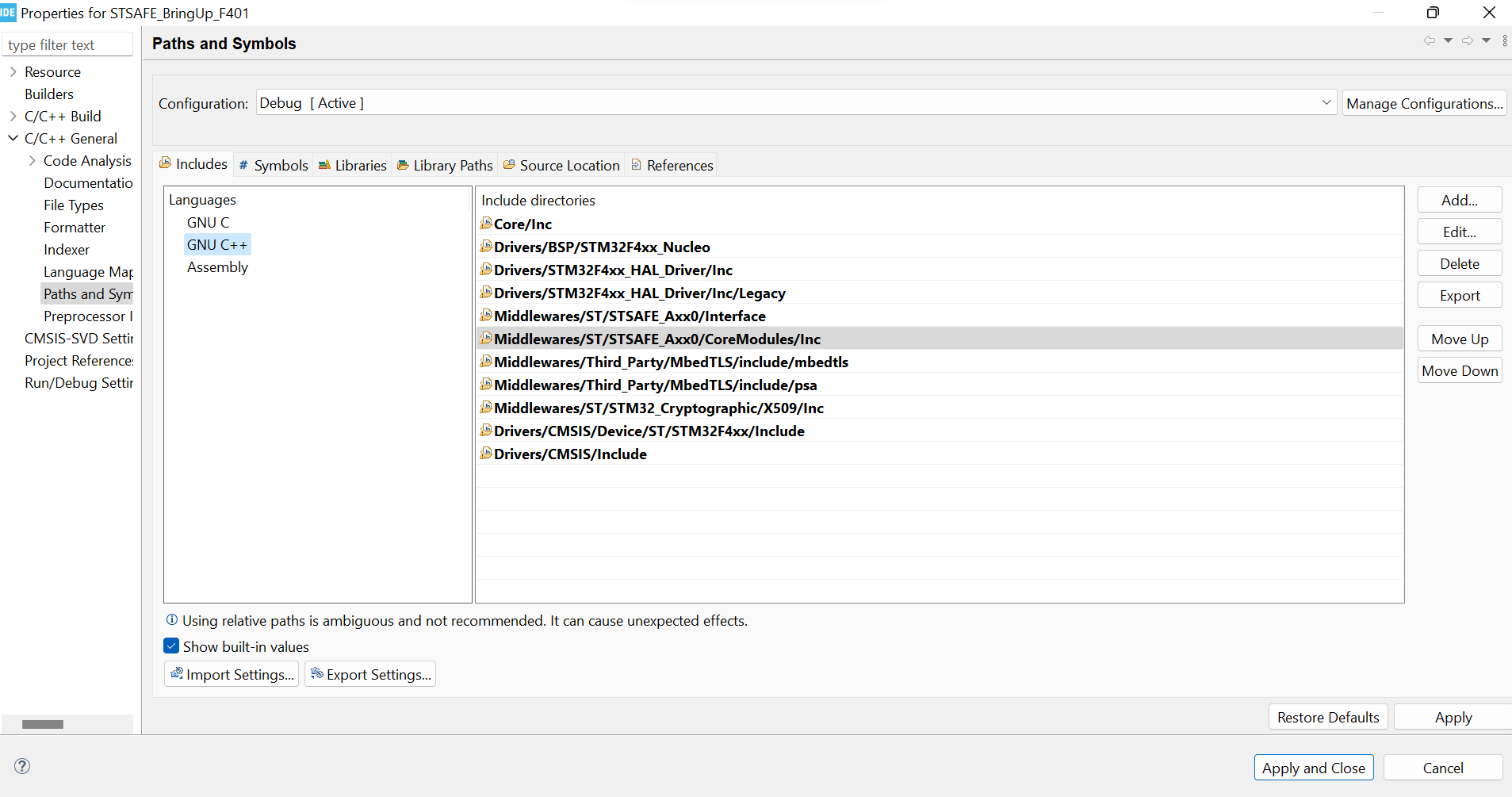 Solved Undefined Reference To Error But Open Declaration Stmicroelectronics Community